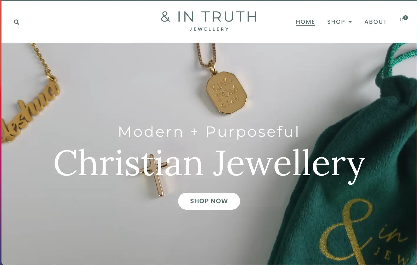 Christian Jewellery UK for Bold Believers to wear & Share | & In Truth ...